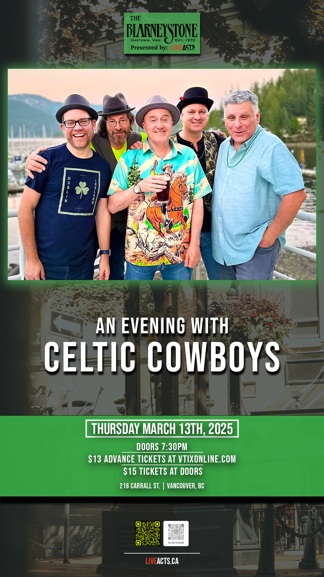 An Evening With: Celtic Cowboys Tickets - Venue Plus